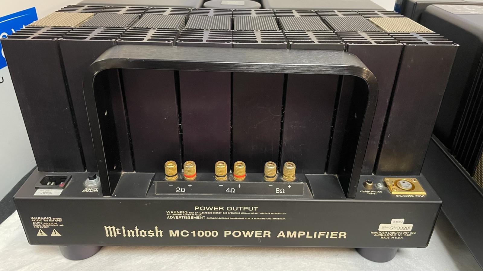 McIntosh MC-1000 | W&W Audio