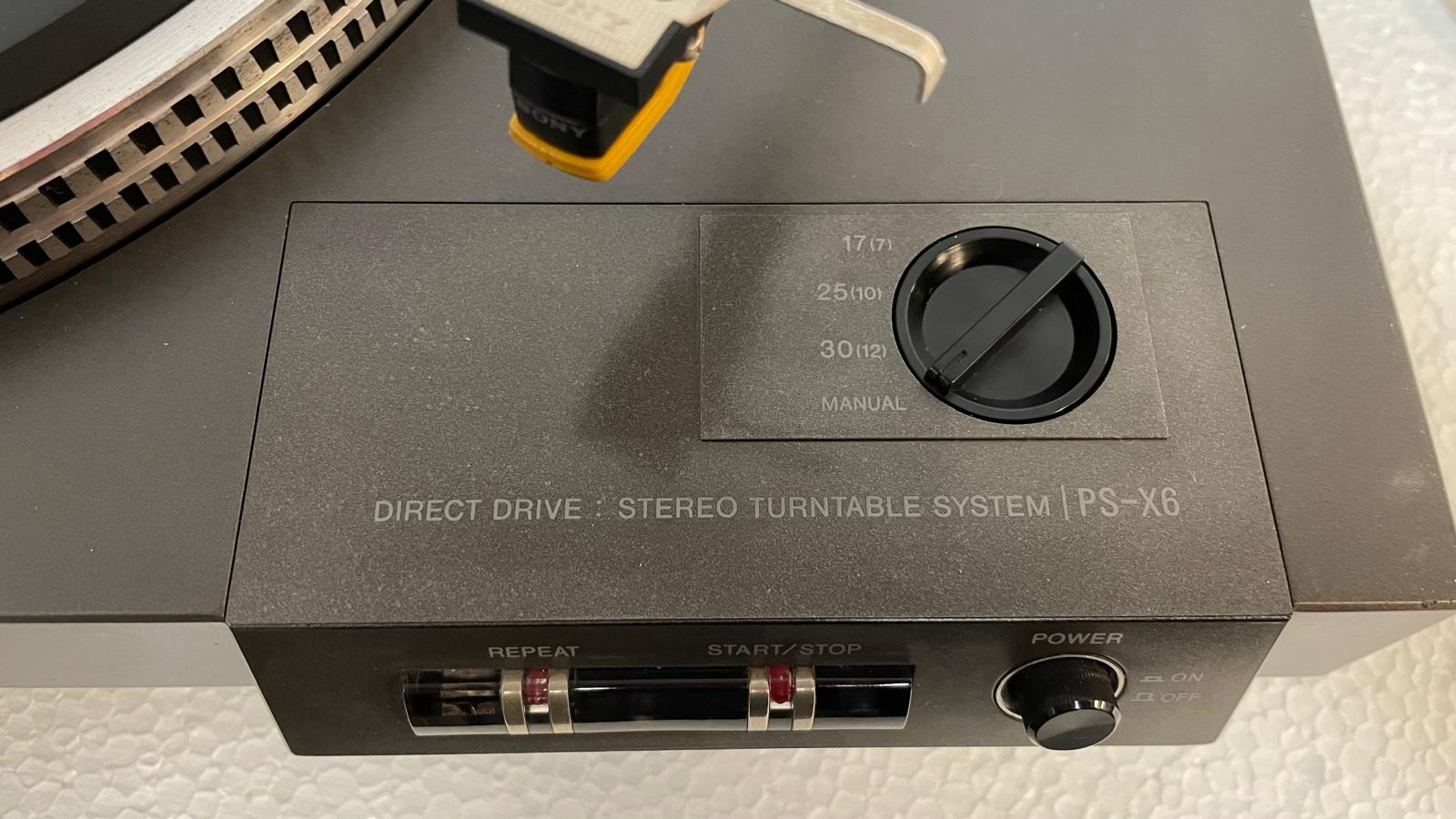 Sony PS-X6 | W&W Audio